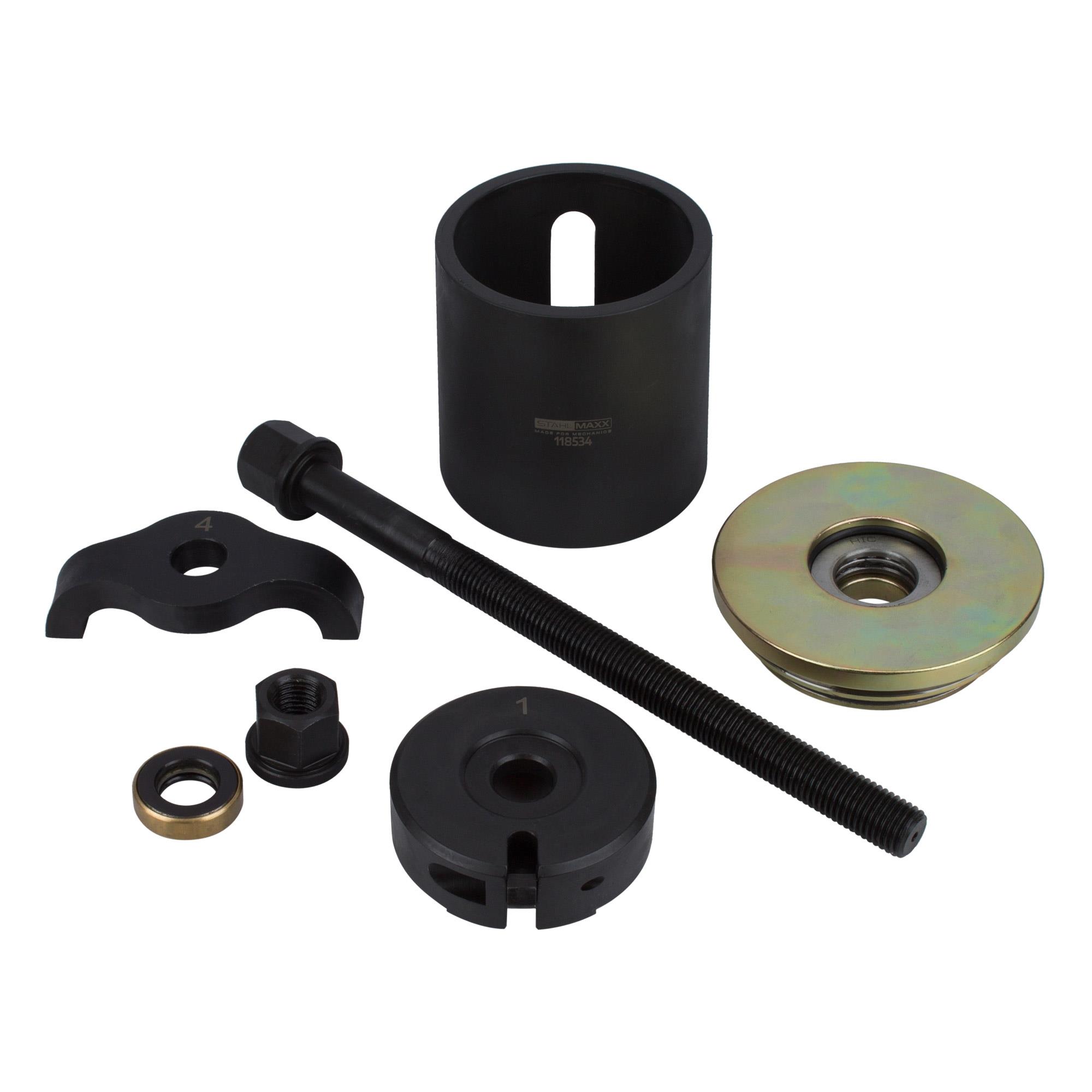 Hinterachslagerwerkzeug / Tonnenlager für BMW 5er E60 E61 E63 E64 wie ...