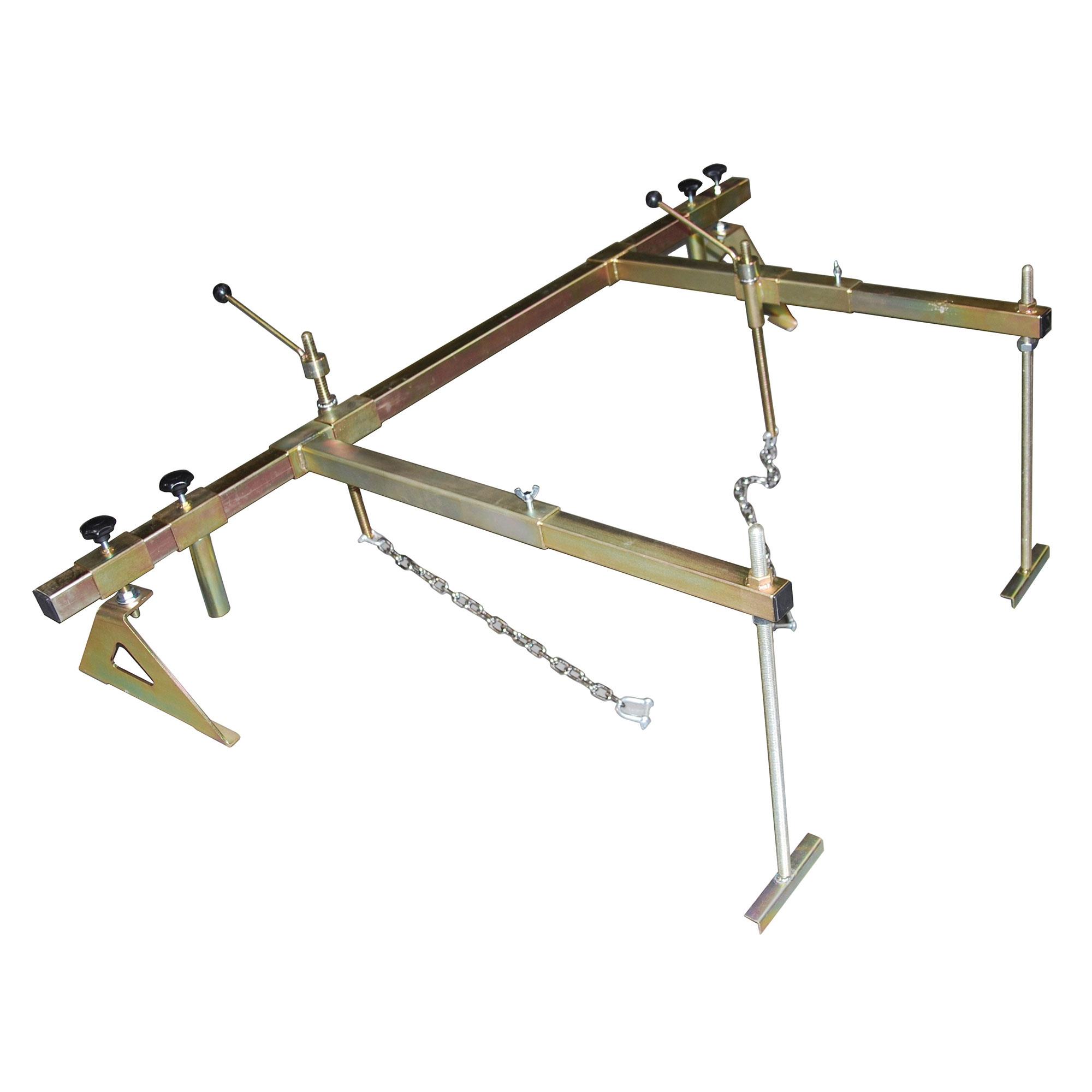 Motortraverse mit 4-Punkt Abstützung | Motor- und Getriebeheber ...